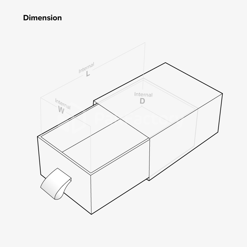 Custom Sliding Drawer Box | PakFactory®