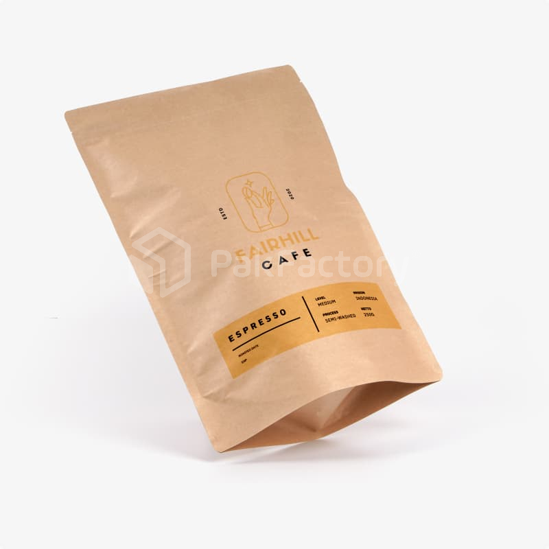 Stand Up Coffee Bean Pouches | PakFactory®